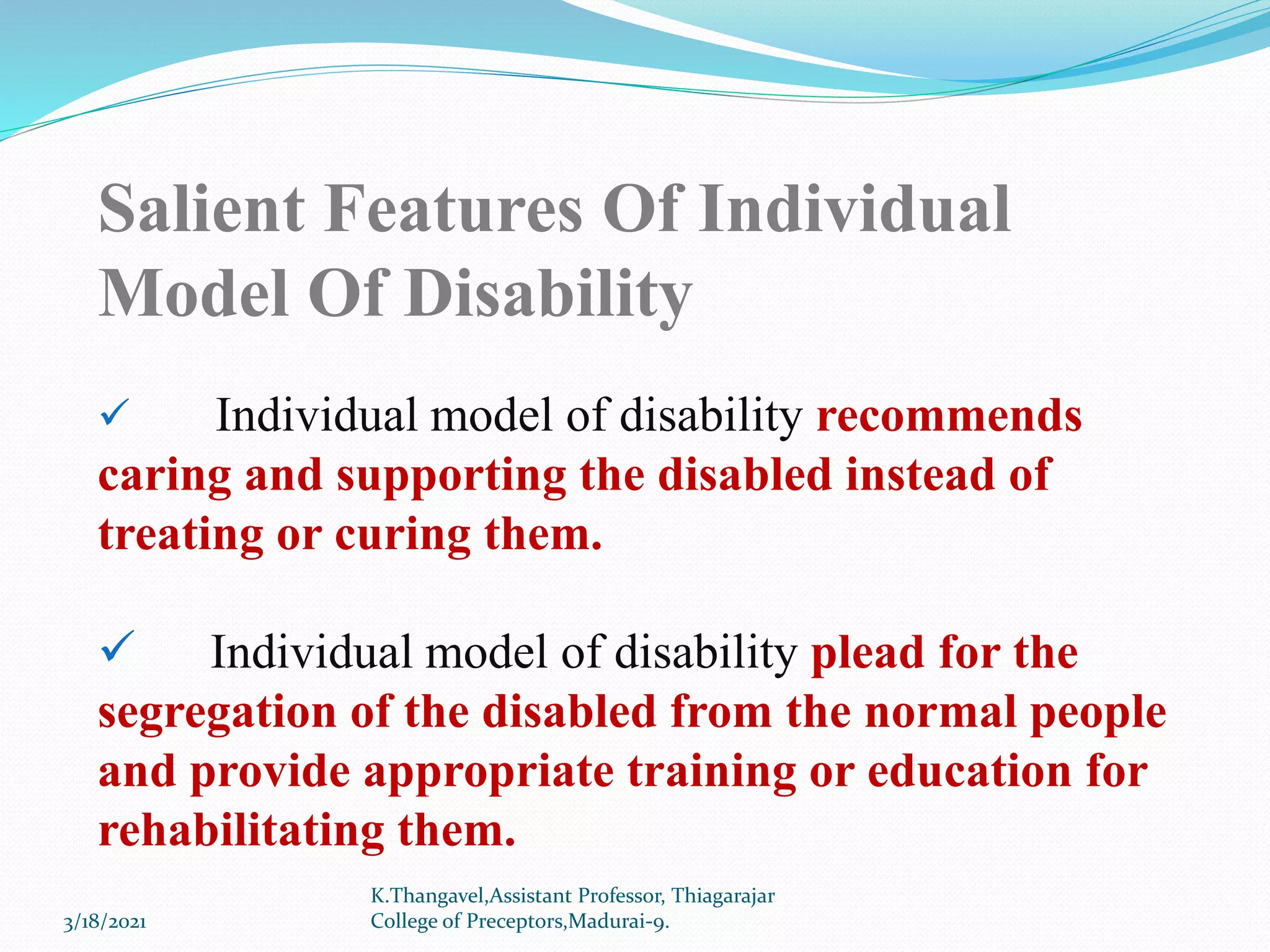 INDIVIUAL MODEL | PPTX