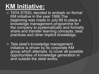 presentation on knowledge management | PPTX