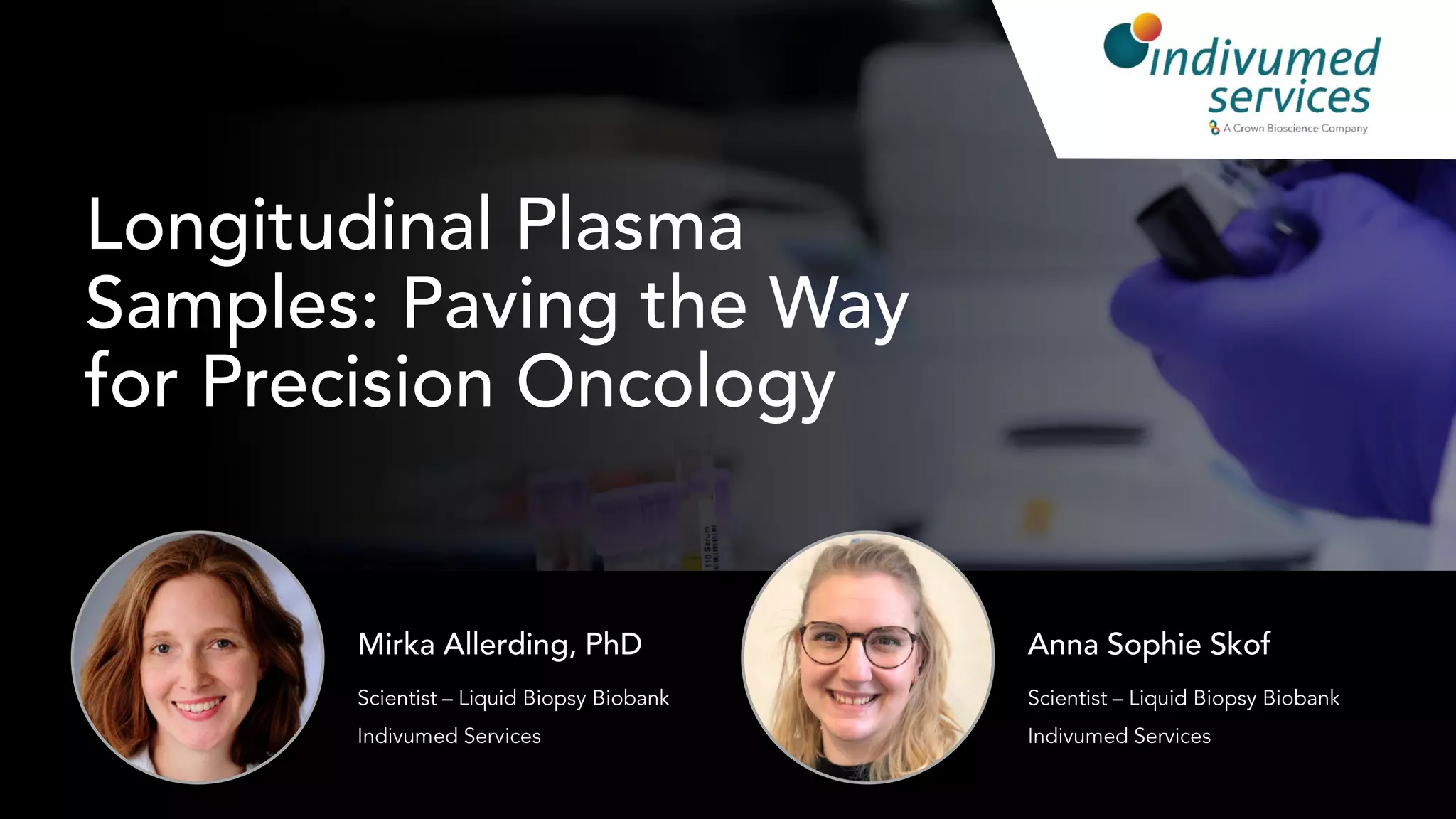Longitudinal Plasma Samples: Paving the Way for Precision Oncology | PPT
