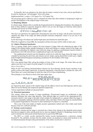 Survey of various methods used for integrating machine learning into brain tumor detection and ...