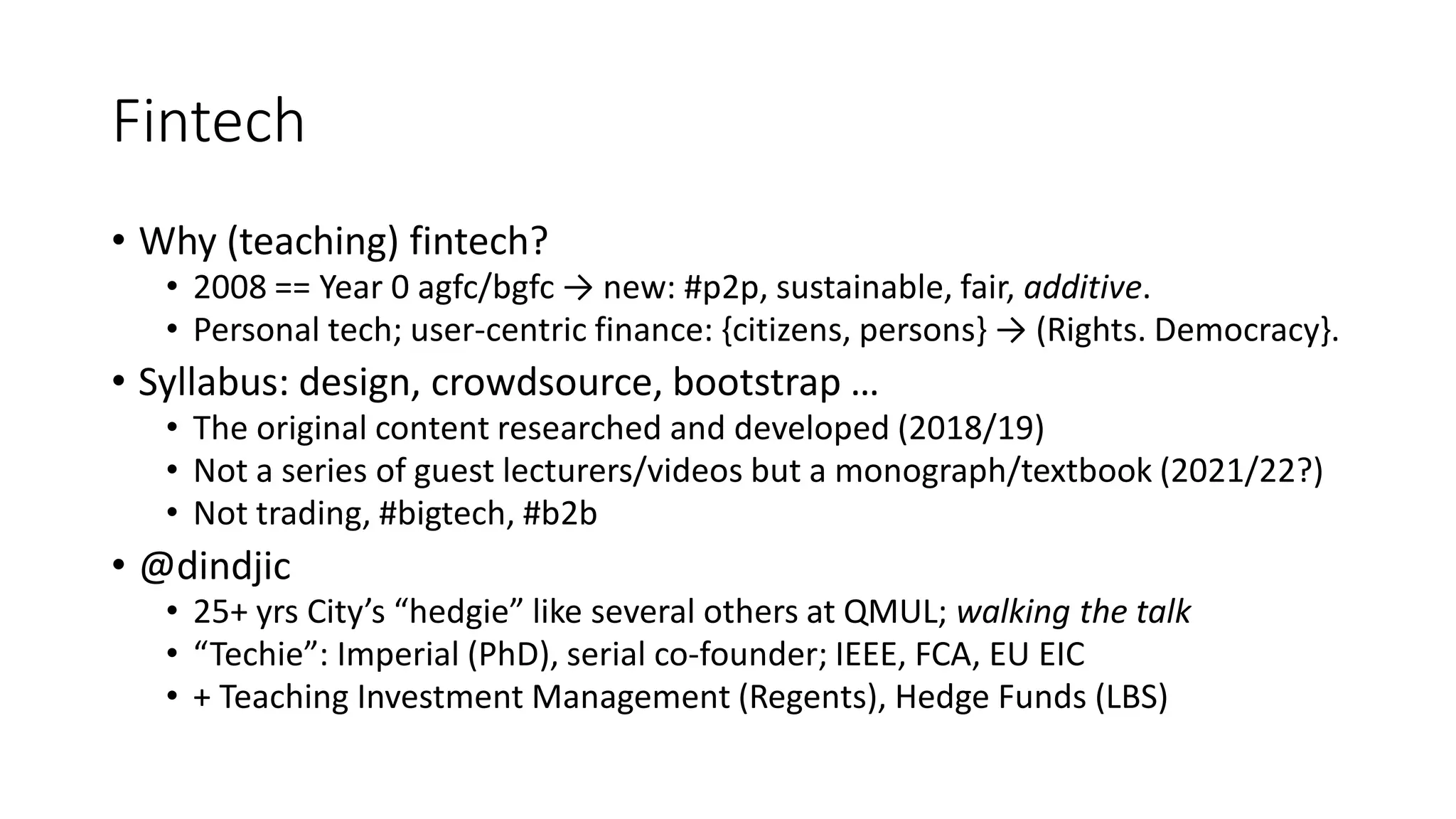 Introduction to Fintech | PDF