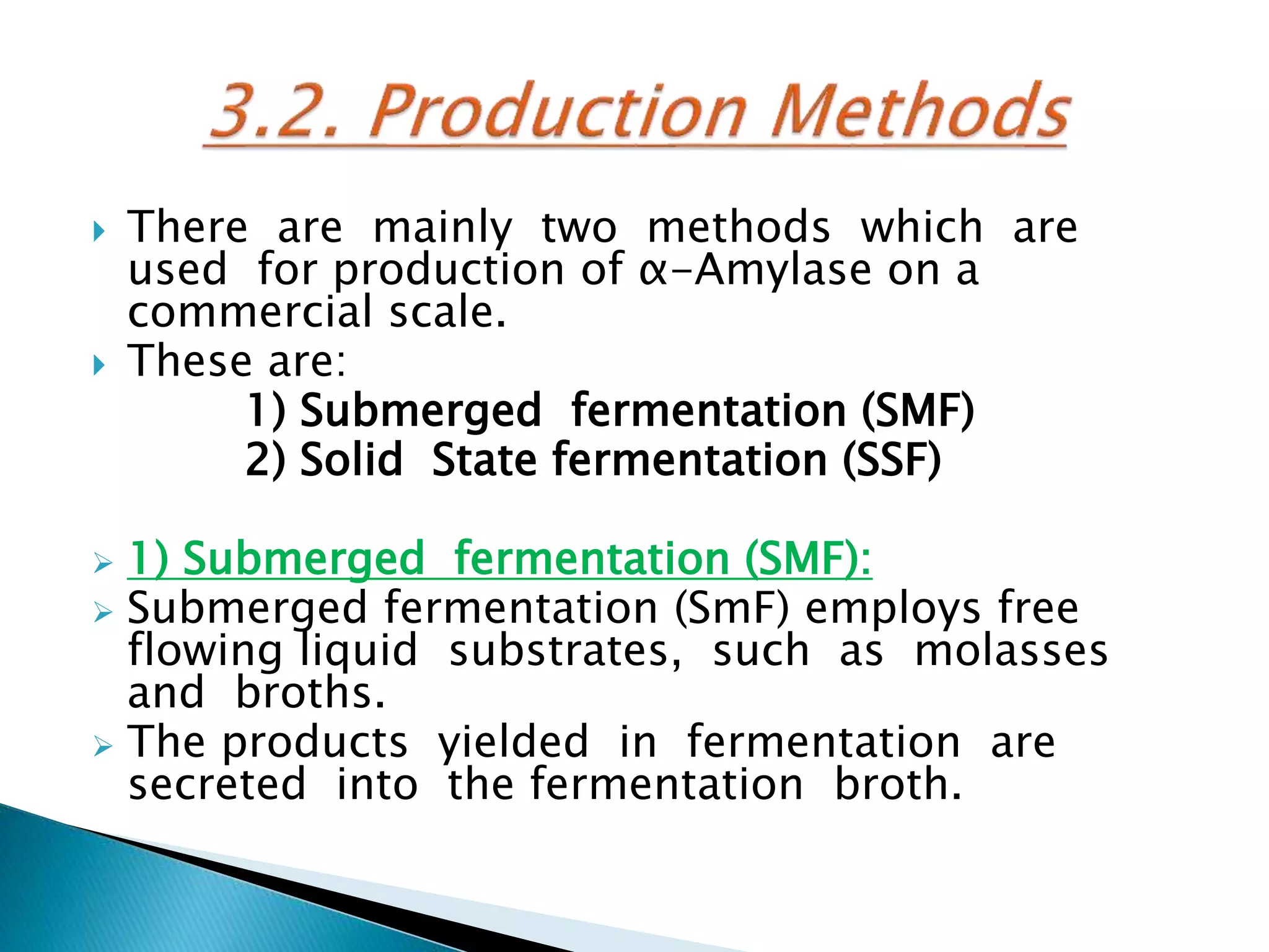 amylases enzymes production | PPTX