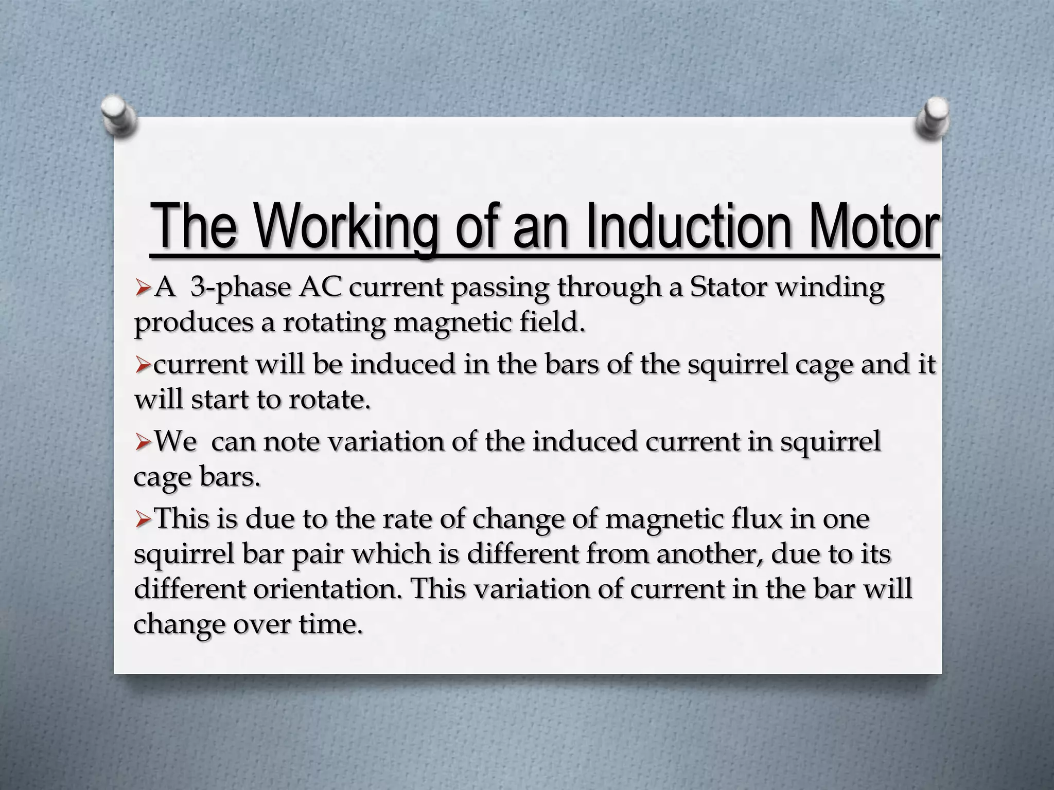 Induction motor | PPTX