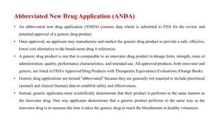 IND, NDA, ANDA, SNDA | PPTX