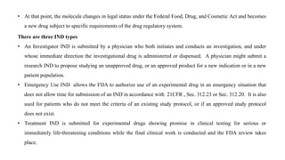 IND, NDA, ANDA, SNDA | PPTX