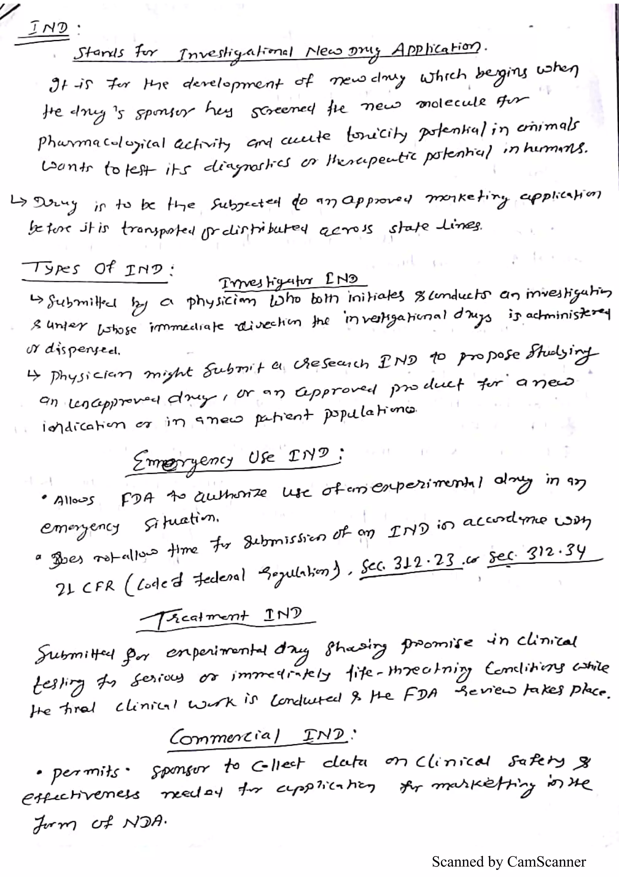 IND & NDA review process in regulatory affairs | PDF