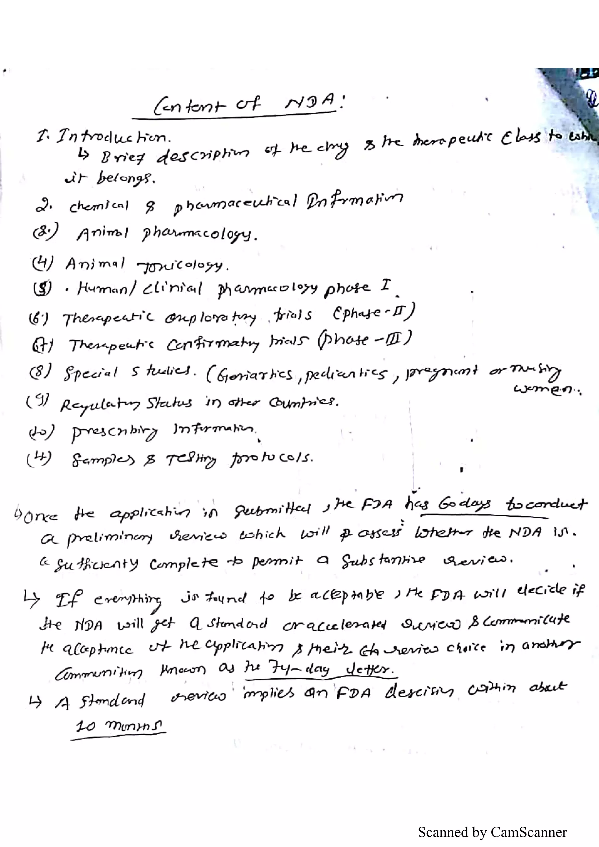 IND & NDA review process in regulatory affairs | PDF