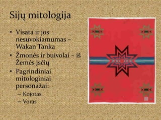 Indėnų mitologijos įvadas | PPTX
