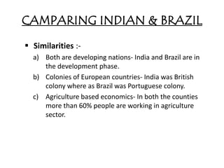 India brazil trade realationship | PPTX