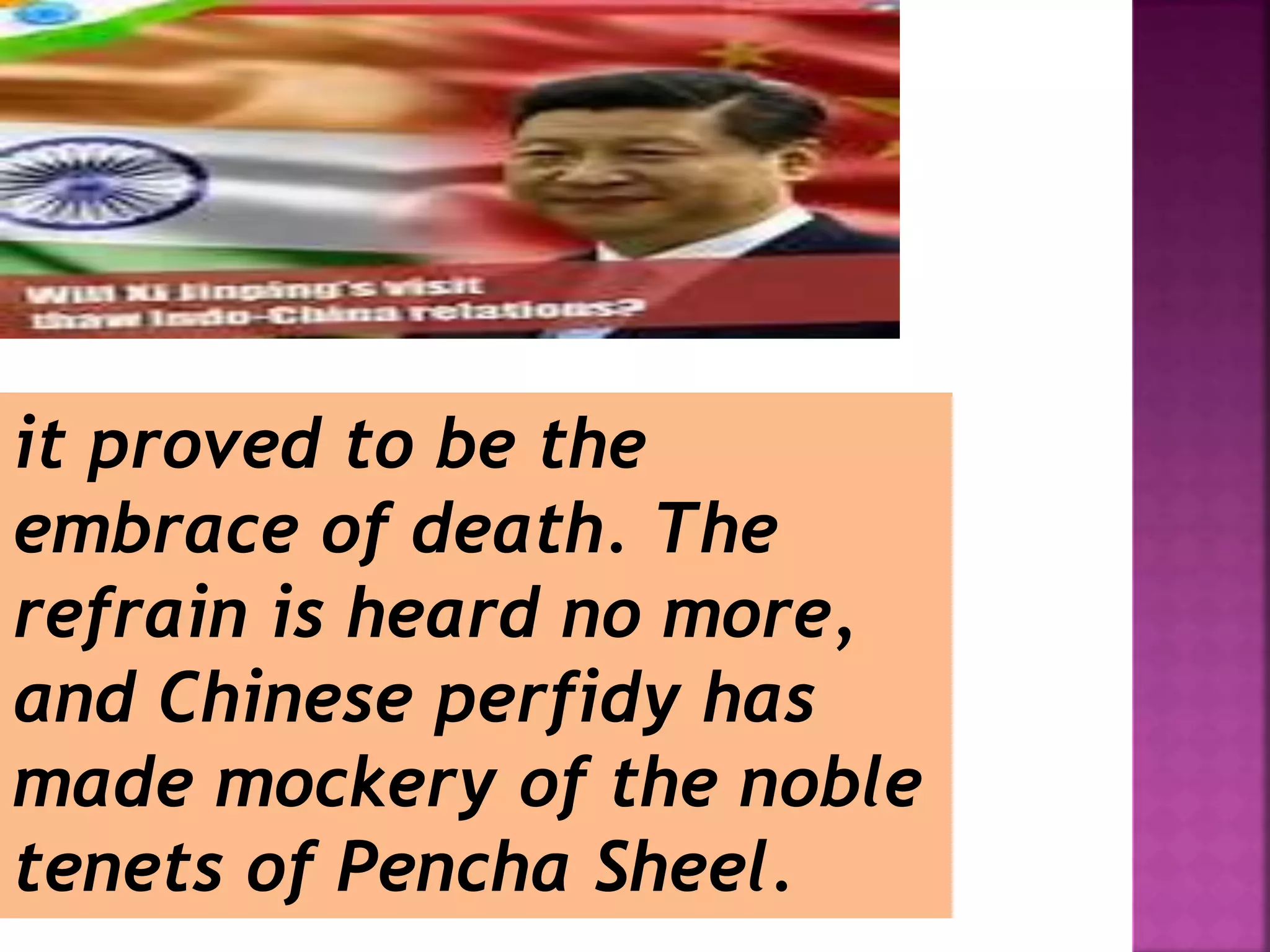 India china relation | PPTX