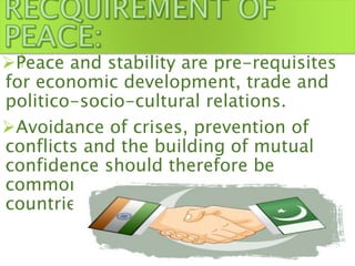 Indo pak relations | PPTX