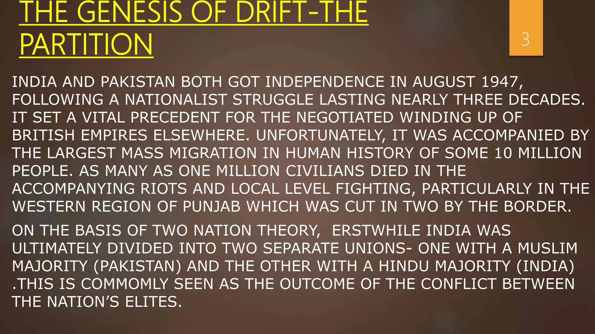 Indo-Pak Relationships ( A Perpetual Saga Of Ups & Downs ) | PPTX