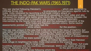 Indo-Pak Relationships ( A Perpetual Saga Of Ups & Downs ) | PPTX