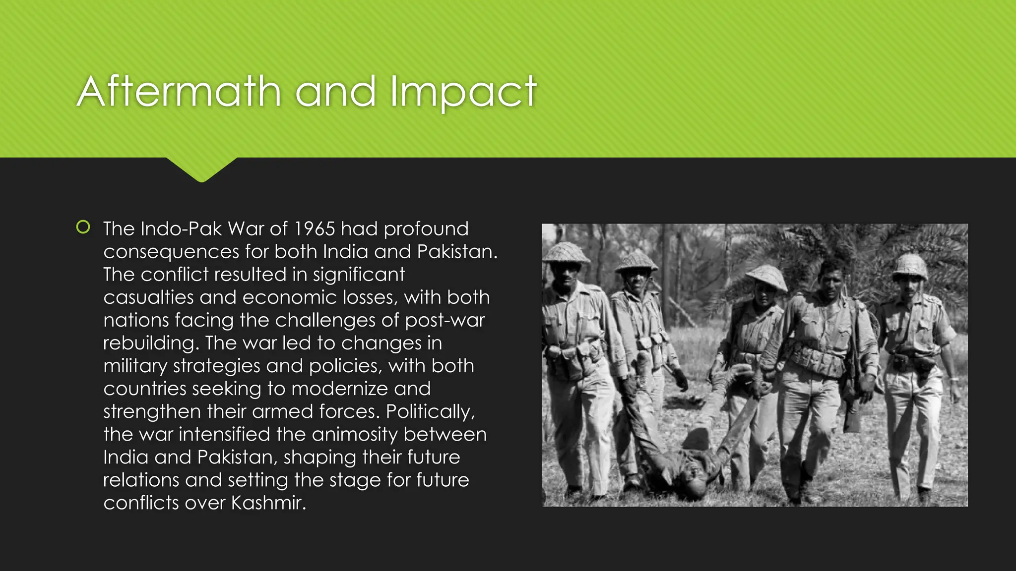 Indo-Pak War 1965 : A Historic Conflicts | PPTX