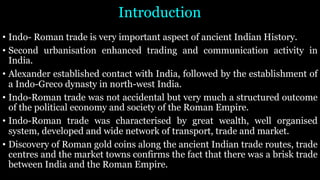 Indo-Roman Trade | PDF