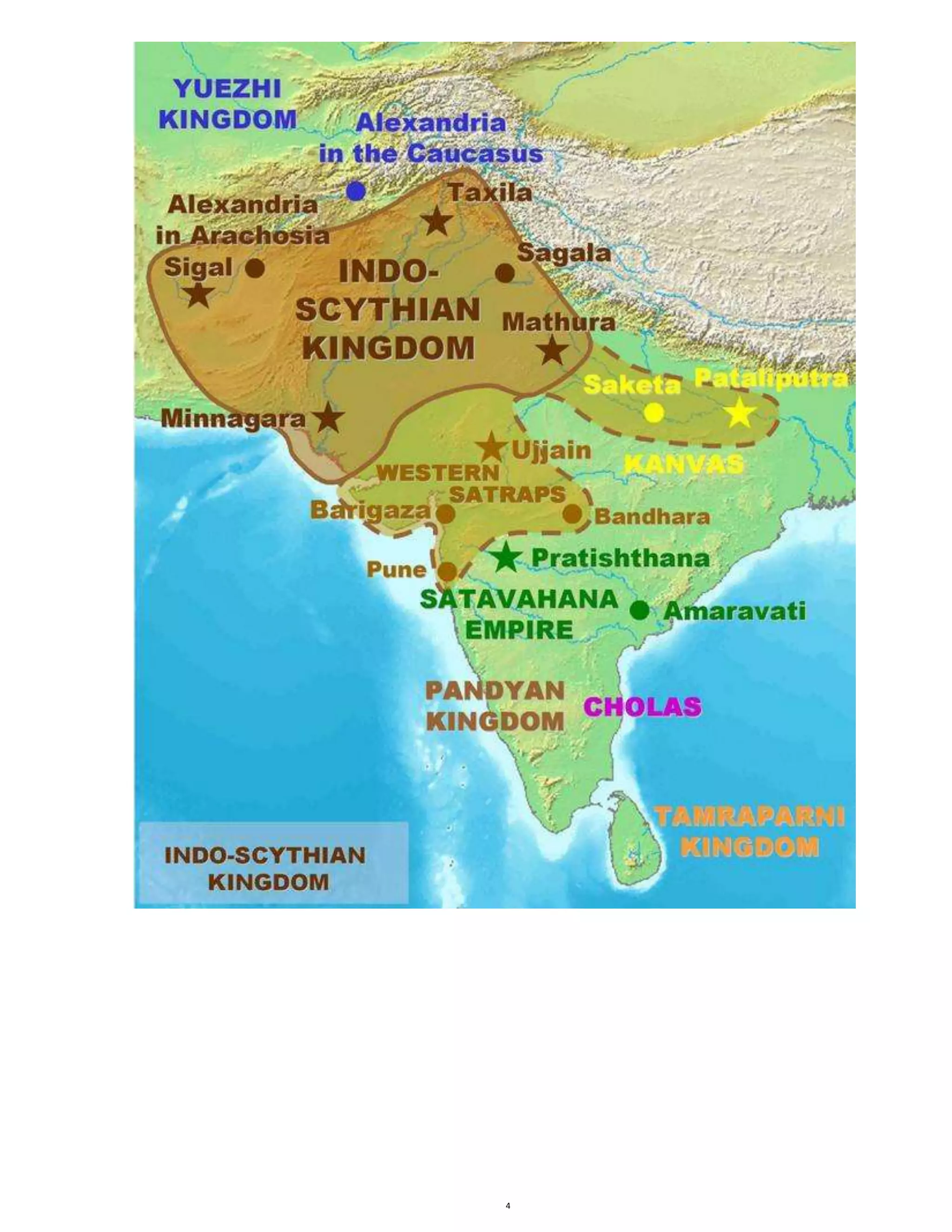History of Indo-sythian Dynasties | DOCX
