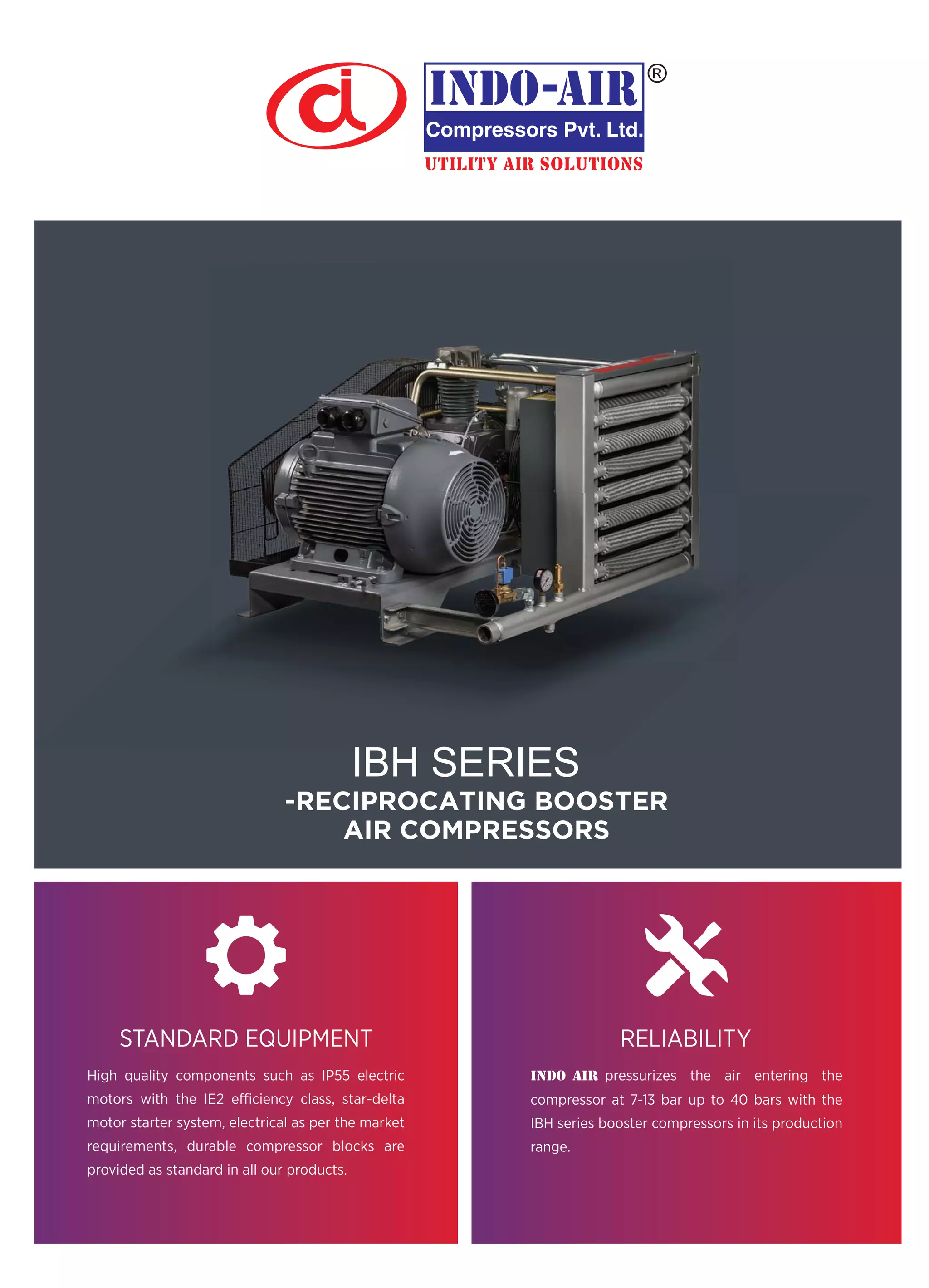 RECIPROCATING BOOSTER AIR COMPRESSORS | PDF