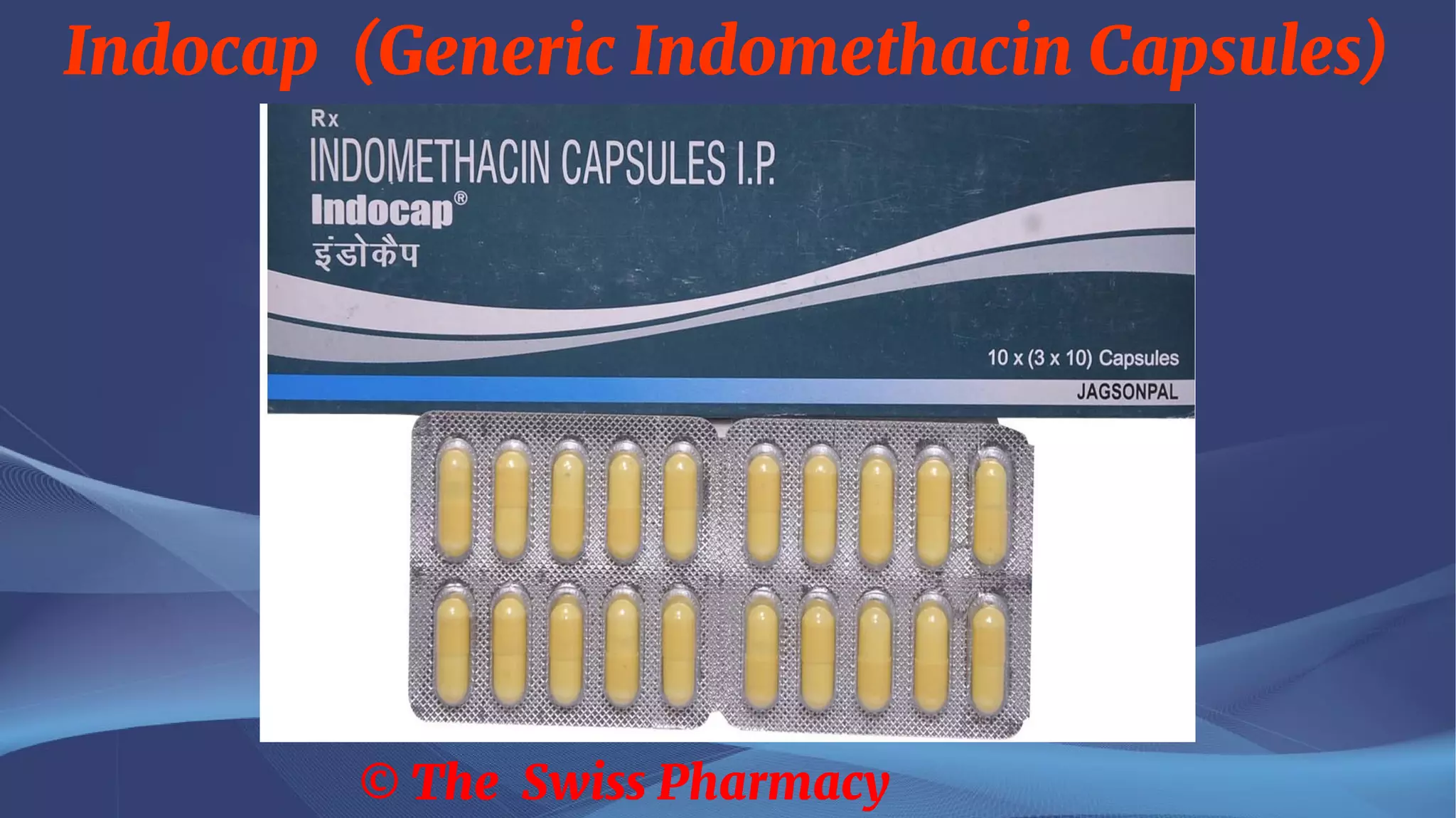 Indocap (Generic Indomethacin Capsules) | PPT