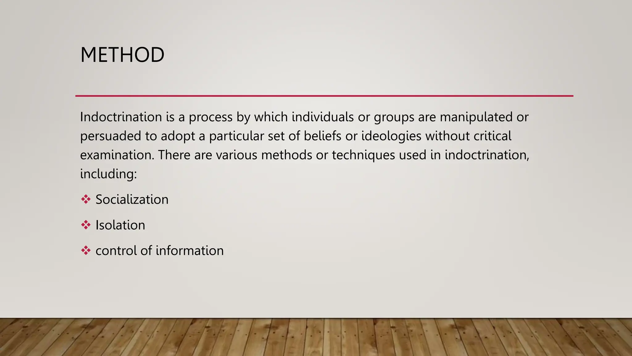 INDOCTRINATION [Autosaved].pptx