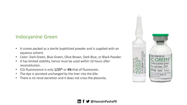 Indocyanine Green Angiography | PPTX