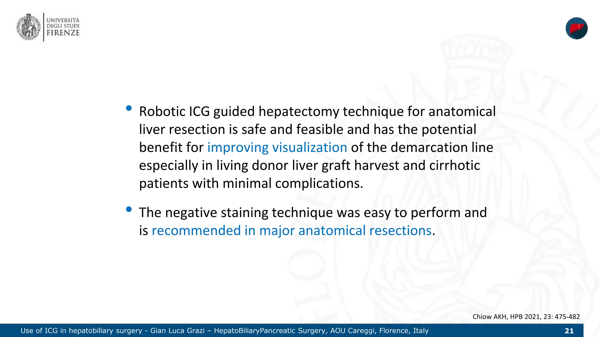 Indocyanine green (ICG) in liver surgery.pptx