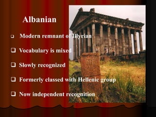 A Picture from the Indo European Family Tree Language | PPT