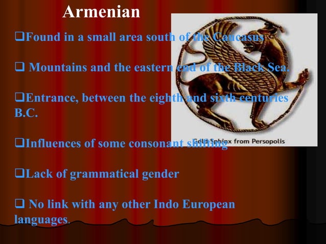 A Picture from the Indo European Family Tree Language | PPT