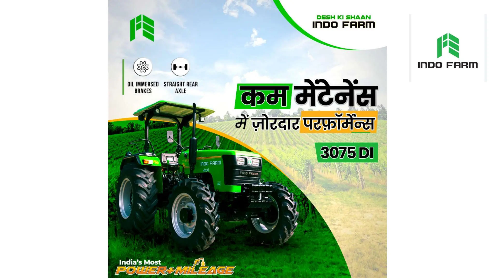 Indo farm Series 3 tractors for agricultural operations | PPTX