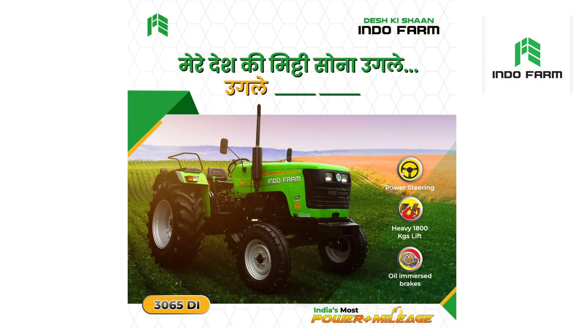 Indo farm Series 3 tractors for agricultural operations | PPTX
