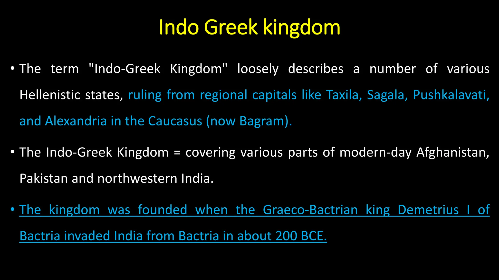 A brief history of Indo-Greeks In India with special reference to ...