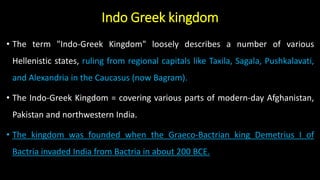 A brief history of Indo-Greeks In India with special reference to ...