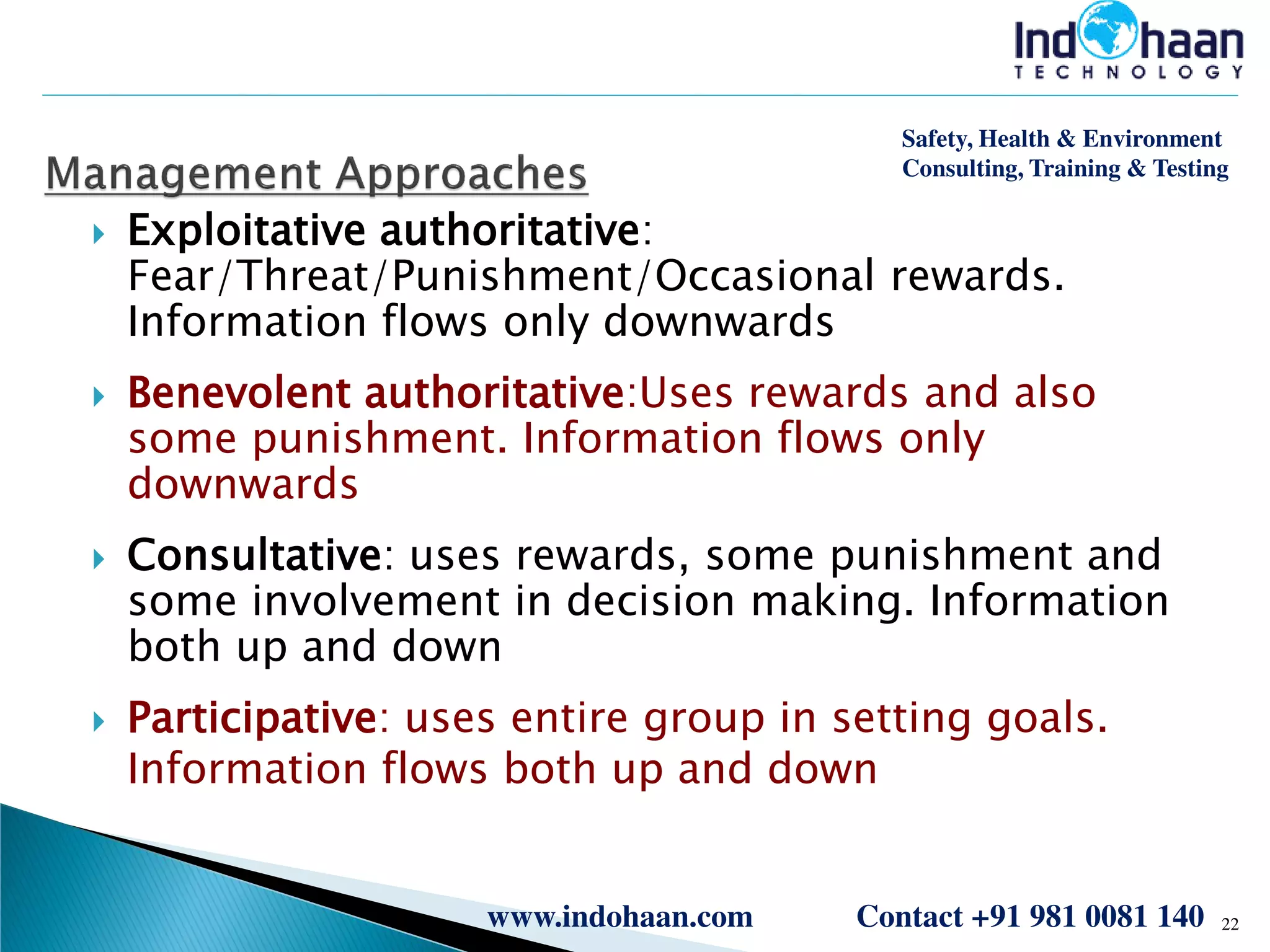 Behaviour-based safety (BBS) is the “application of science of ...