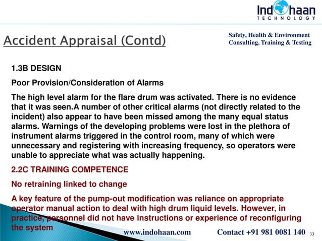 Behaviour-based safety (BBS) is the “application of science of ...