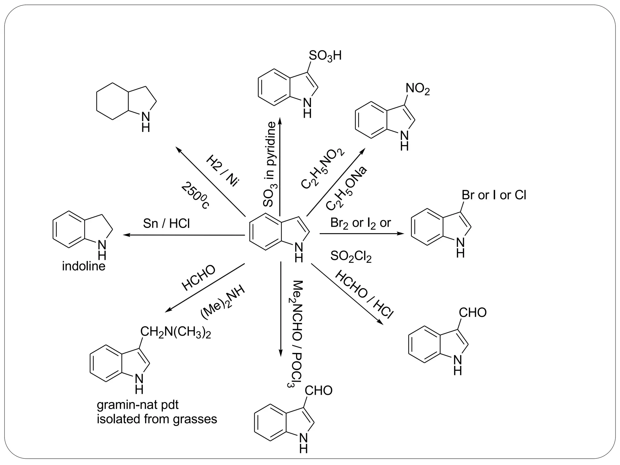 Indole: Lecture -1 (Hetero-cyclic chemistry) | PDF