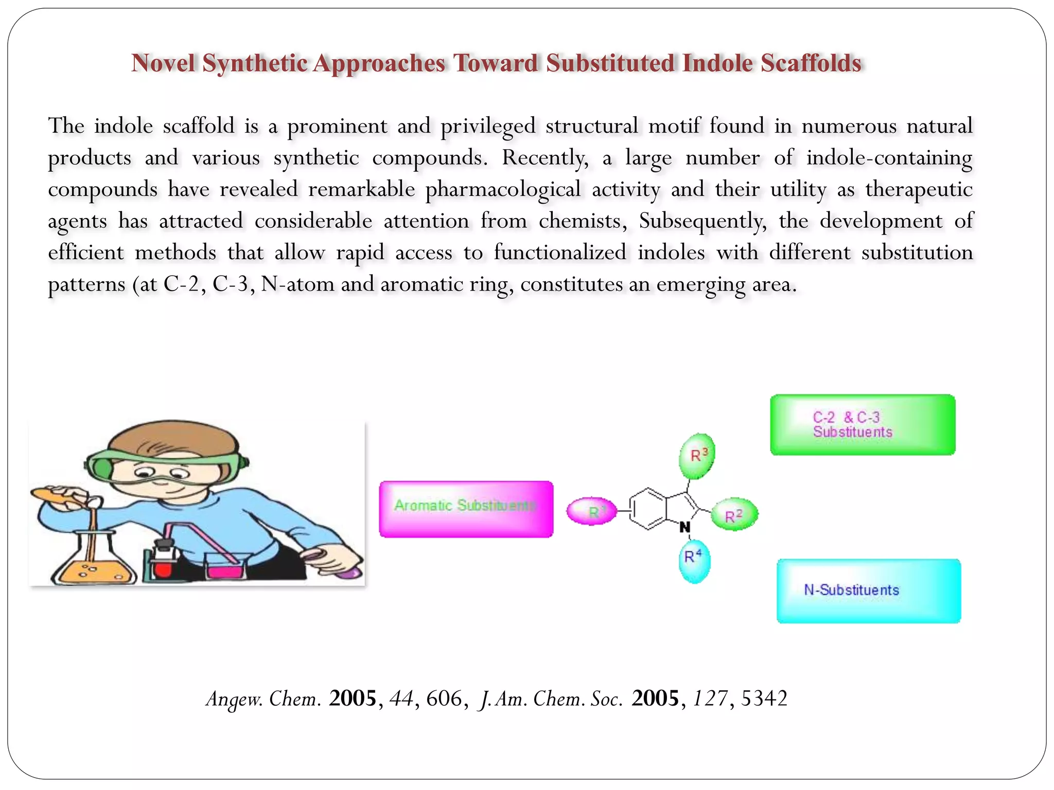 Indole: Lecture -1 (Hetero-cyclic chemistry) | PDF