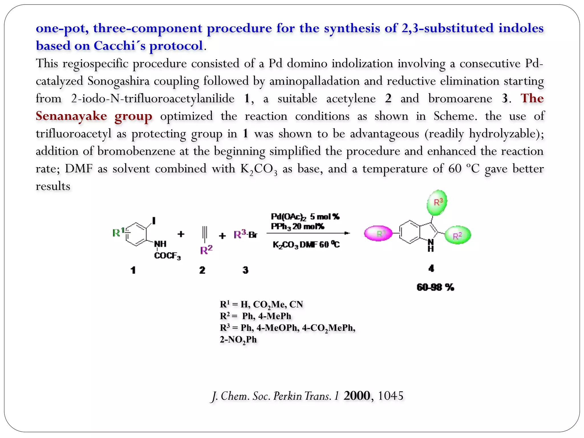 Indole: Lecture -1 (Hetero-cyclic chemistry) | PDF