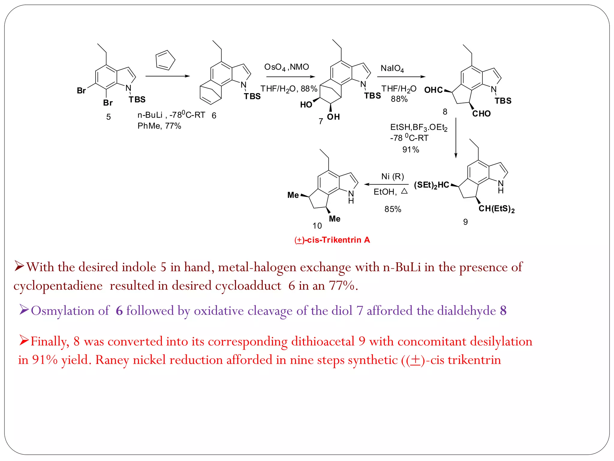 Indole: Lecture -1 (Hetero-cyclic chemistry) | PDF