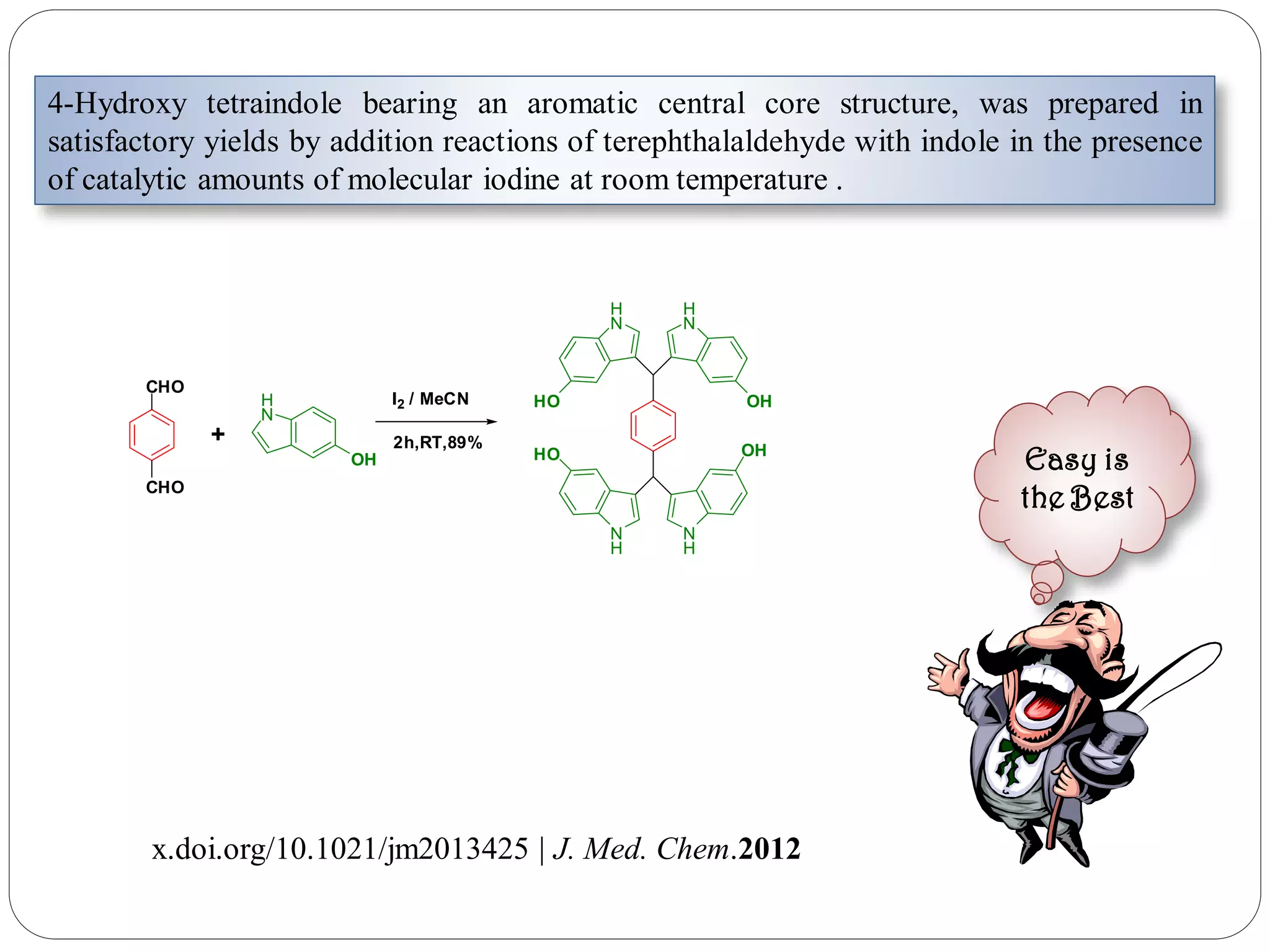 Indole: Lecture -1 (Hetero-cyclic chemistry) | PDF