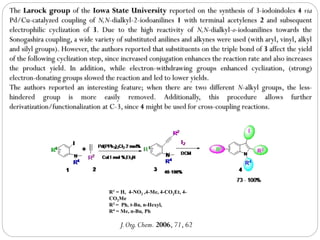 Indole: Lecture -1 (Hetero-cyclic chemistry) | PDF