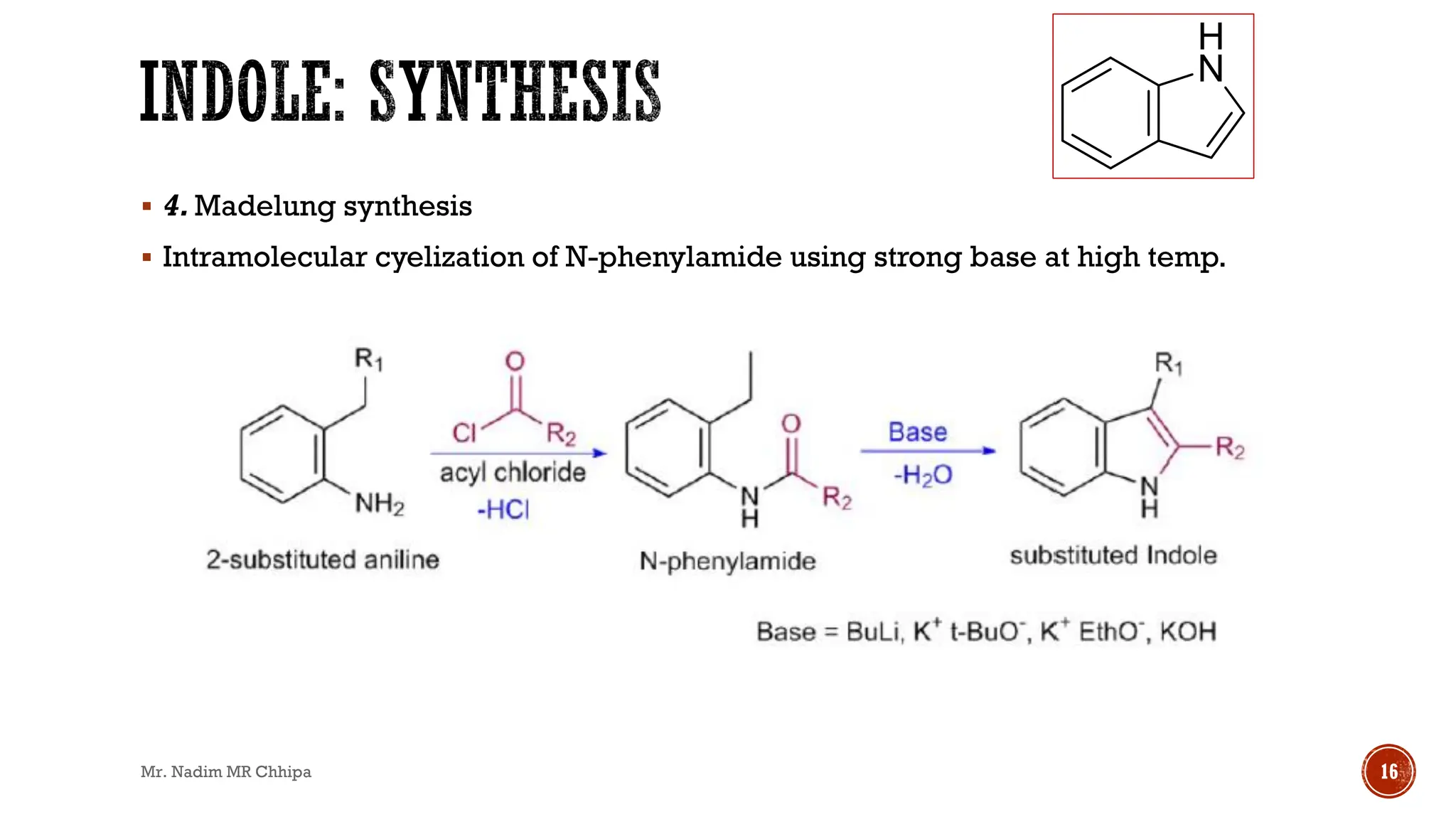Indole, Pyrimidine and Purine synthesis.pdf