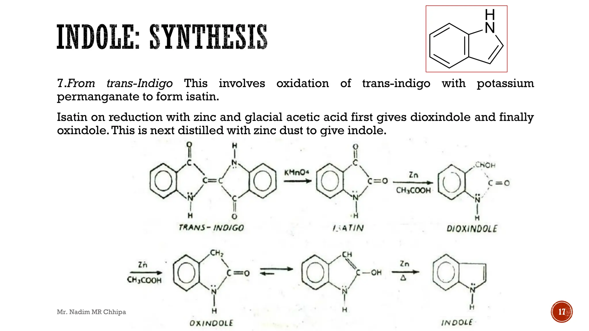 Indole, Pyrimidine and Purine synthesis.pdf