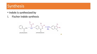 heterocyclic chemistry-Indole, Quinolone & Isoquinolone.pptx