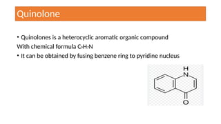 heterocyclic chemistry-Indole, Quinolone & Isoquinolone.pptx
