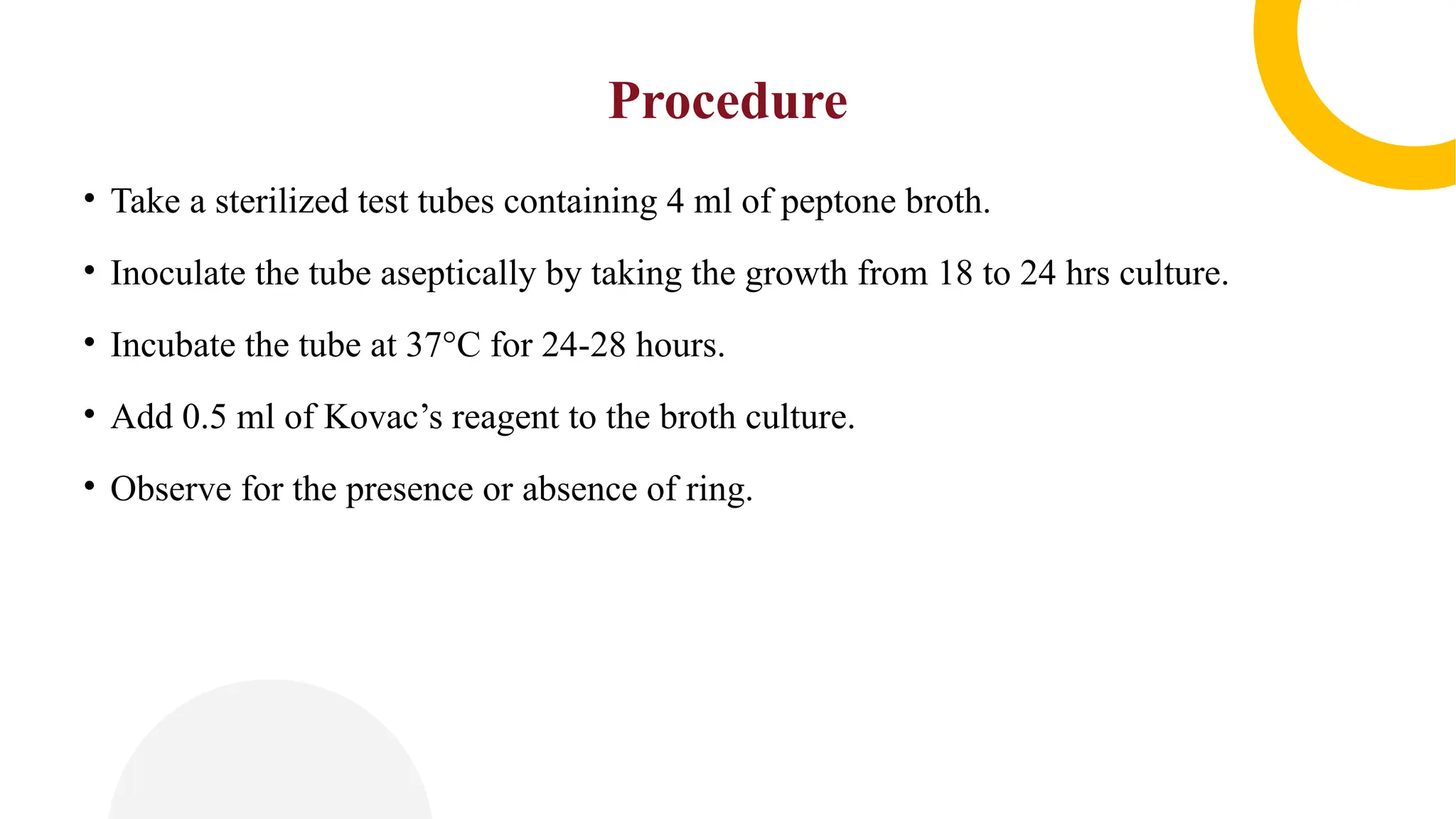 INDOLE TEST for identification of bacteria.pptx
