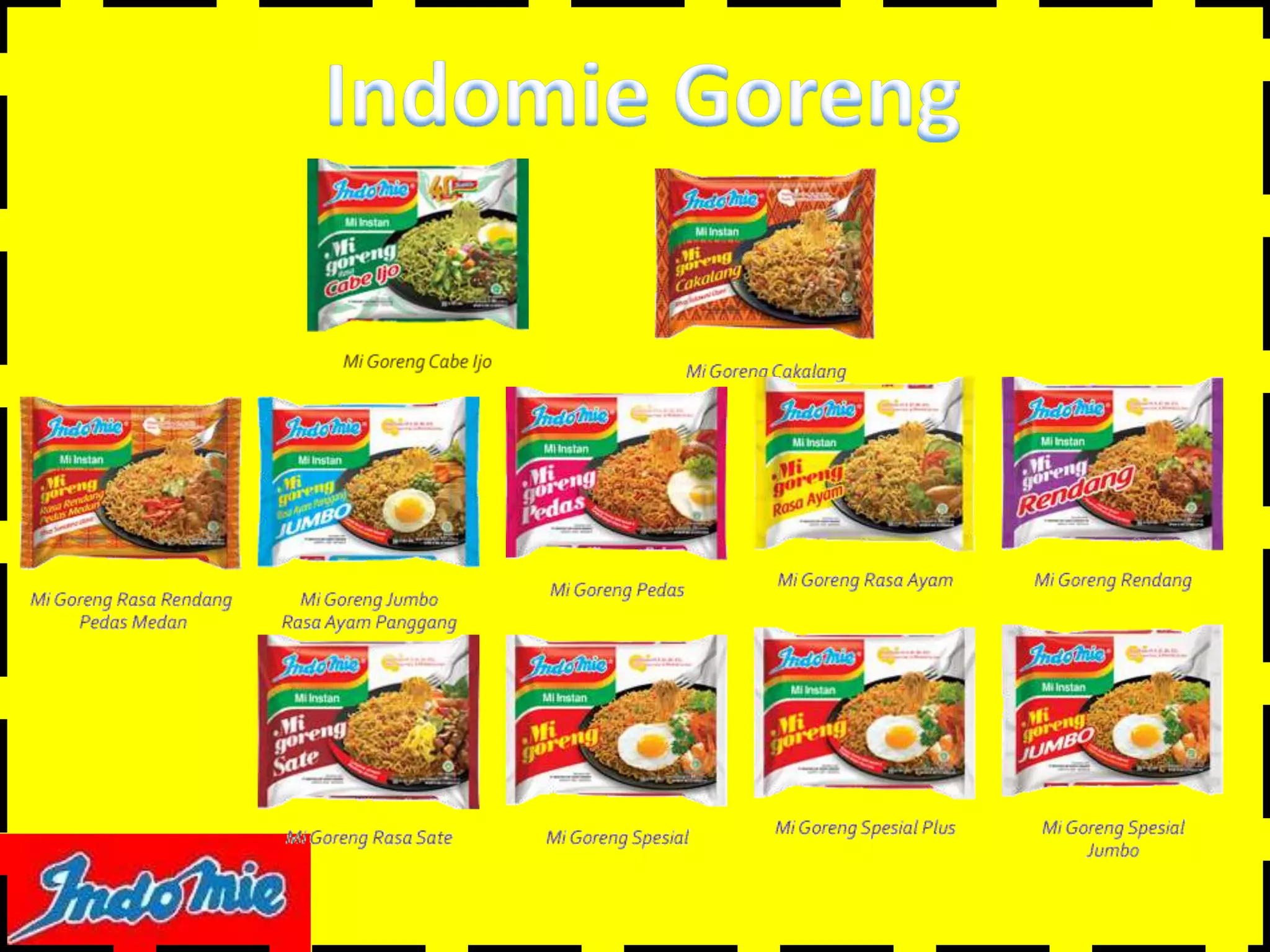 Bussiness Presentation Of Indomie | PPTX