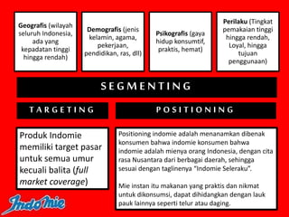 Bussiness Presentation Of Indomie | PPTX