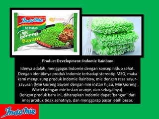 Bussiness Presentation Of Indomie | PPTX
