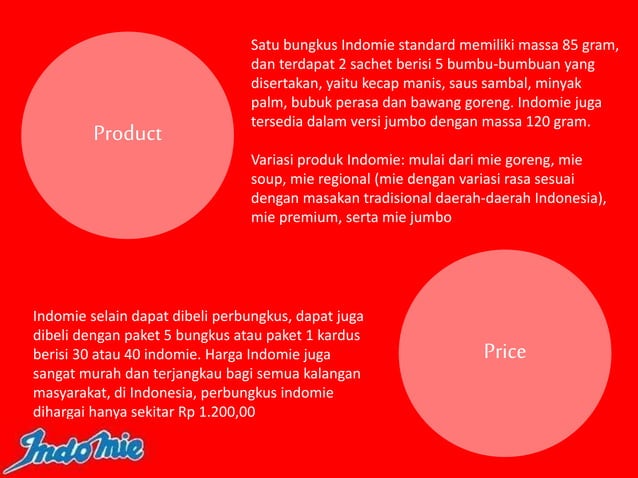 Bussiness Presentation Of Indomie | PPTX