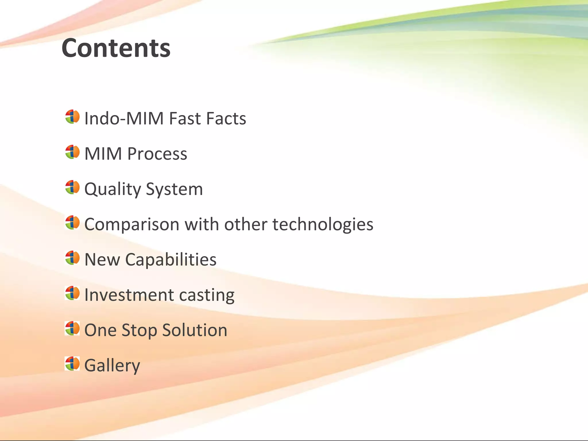Indo mim company profile | PPT
