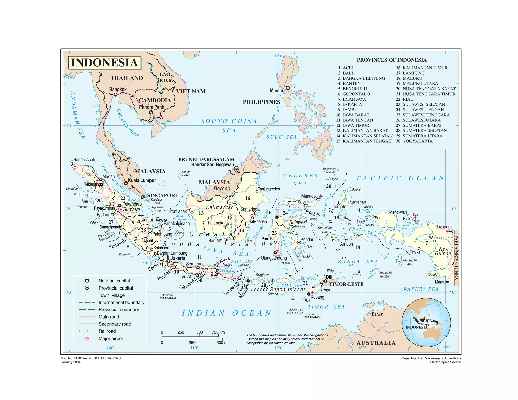 Peta Indonesia | PDF